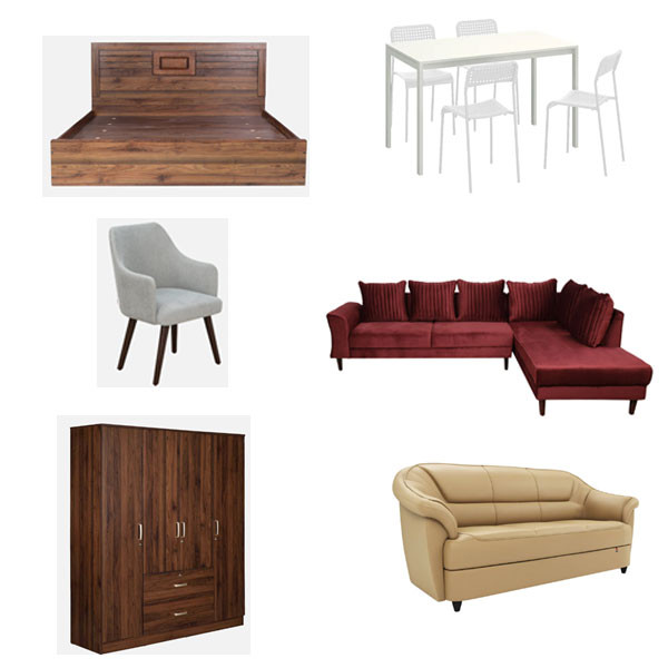 Excess2sell Auction Pepperfry Furniture Products Lot Bhiwandi